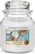 Yankee Candle vonná svíčka Classic ve skle střední Coconut Splash 411 g