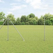 Svařované drátěné ploty s hroty 25 x 1,6 m Pozinkovaná ocel 3351439