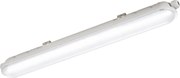 FAN LED-NAUTILUS-60 Prachotěsné stropní svítidlo LED NAUTILUS stříbrná polykarbonát 21 W 2900 lm 4000 K IP65 7,2 x 59 x 6,1 cm - FANEUROPE