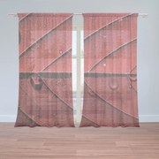 Sablio Záclony Červený list: 2ks 150x250cm