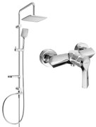 Mexen Sven sprchový set s dešťovou sprchou a sprchovou baterií Sabre, chromová, 72140262-00