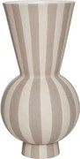 Béžová ručně vyrobená váza z kameniny (výška 28 cm) Toppu – OYOY Living Design