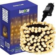 Vánoční LED řetěz Balls 300 LED venkovní - 30m teplá bílá