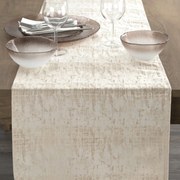 UBRUS ALINA 40X140 CM BÉŽOVÝ