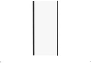 Ravak Pivot - Sprchová stěna PPS-90, 87-90 cm, černá/čiré sklo 90G70300Z1