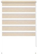 Krémová roleta den a noc 72,5x150 cm Zebra Silvalin – Gardinia