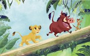 Komar Vliesová fototapeta Disney The Lion King Classic Jungle Team 400 x 250 cm