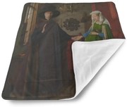 Sablio Deka pro miminko Svatba manželů - Jan van Eyck - 80x100 cm