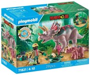 Playmobil 71821 triceratops s mládětem