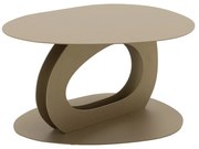 Béžový kovový konferenční stolek 55x66 cm Tonda – Spinder Design