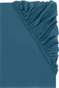 Livarno® Žerzejové napínací prostěradlo, 180-200 x 200 cm (modrá)