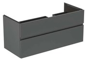 Ideal Standard Finesse - Umyvadlová skříňka 120x51x55 cm, 2 zásuvky, matný antracit E3448Y2