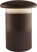 FAN LED-BITT-P28-BRO Sloupkové svítidlo PALO LED BITT bronz, hliník, 10 W, 1284 lm, 4000 K, IP65, 27,5 x 20,9 x 20,9 cm - FANEUROPE