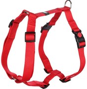 Postroj nylon Ziggi červený L 2,5x60-85cm Flamingo