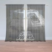 Sablio Záclony Star Wars Vesmírná loď: 2ks 150x250cm