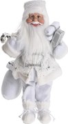Santa Claus – bílý 45 cm