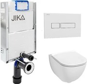 Závěsný WC set do lehkých stěn / předstěnová Jika Mio-N KMPLLYRAB