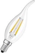 LED žárovka E14 OSRAM Filament 3,4W (40W) teplá bílá (2700K) stmívatelná svíčka plamínek