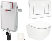 Závěsný wc set k zazdění SAT Fusion SIKOSZTORFU21