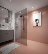 Erga Paris, sprchová zástěna Walk-In 50x200 cm, 8mm šedé sklo, chromový profil, ERG-V02-PARIS-050x200-GR-CR