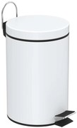 Aqualine Simple Line - Odpadkový koš 3 l, bílá 28103