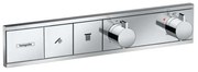 Hansgrohe RainSelect - Baterie pod omítku pro 2 spotřebiče, chrom 15380000