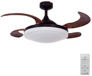 FANAWAY 512120 - Stropní ventilátor EVORA 2xE27/15W/230V + dálkové ovládání