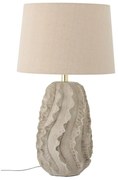 Béžová stolní lampa s textilním stínidlem (výška 64 cm) Natika – Bloomingville