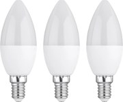 Livarno home LED žárovka, 2 kusy / 3 kusy (4,2 W E14 svíčka, 3 kusy, mléčný)