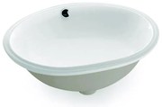 Bathco 0053 - Zápustné umyvadlo ANCONA 55x41 cm porcelán/bílá