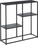 Černý ocelový regál 80x81x26 cm Acero – Premier Housewares