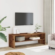 TV stolek old wood 120 x 40 x 40 cm kompozitní dřevo