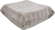 Livarno® Interiérový lounge taburet, béžová