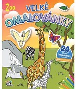 Jiri Models Velké omalovánky Zoo