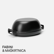Fabini Pekáč FABINI & Maškrtnica - Smaltovaný litinový pekáč na chleba - rozbaleno