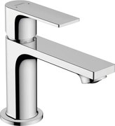 Hansgrohe Rebris E, umyvadlová baterie 80 s odtokovou soupravou s táhlem, chromová, 72550000