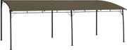 Slunečníkové markýzy 6 x 3 x 2,55 m Taupe 312256