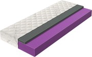 Pěnová matrace VAGE memory 200x90x21 cm - HR pěna/paměťová pěna