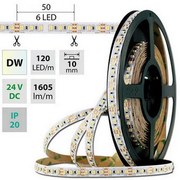 CCT LED pásek McLED 24V teplá+studená bílá š=10mm IP20 19,2W/m 120LED/m SMD3527 ML-127.632.60.0 (5m)