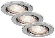 Briloner 7277-039-SADA 3xLED Stmívatelné koupelnové svítidlo 1xGU10/5W/230V IP23