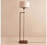 Asir Stojací lampa AYD 1xE27/40W/230V hnědá/béžová 780SGN3523