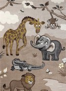 Medipa (Merinos), AKCE: 140x200 cm Dětský kusový koberec Diamond Kids 24292/760, béžová, dětský pokoj