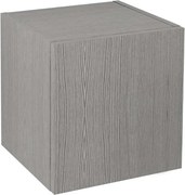 Sapho Espace - Skříňka 35x35x32 cm, 1x dvířka, P/L, dub stříbrný ESC730-1111