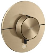 Axor ShowerSelect ID - Termostatická sprchová baterie pod omítku, HighFlow, kartáčovaný bronz 36776140