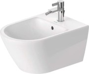 Duravit D-Neo - Závěsný bidet, s přepadem, otvor pro baterii, matná bílá 2294153200