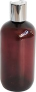 Dávkovač na mýdlo 300 ml hnědý s bílo-stříbrným DISC TOP BELA