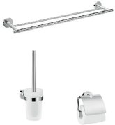 Hansgrohe Logis Universal - Sada doplňků do koupelny, chrom 41727000