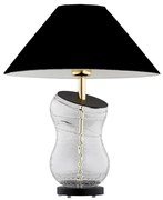 Argon 8037 - Stolní lampa VENETO 1xE27/15W/230V černá/mosaz
