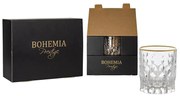BOHEMIA PRESTIGE CONTE GOLD SKLENICE NA WHISKY 340ML SADA 6 KS