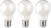 Livarno® Filamentová LED žárovka, 3 kusy (E27, mléčná)